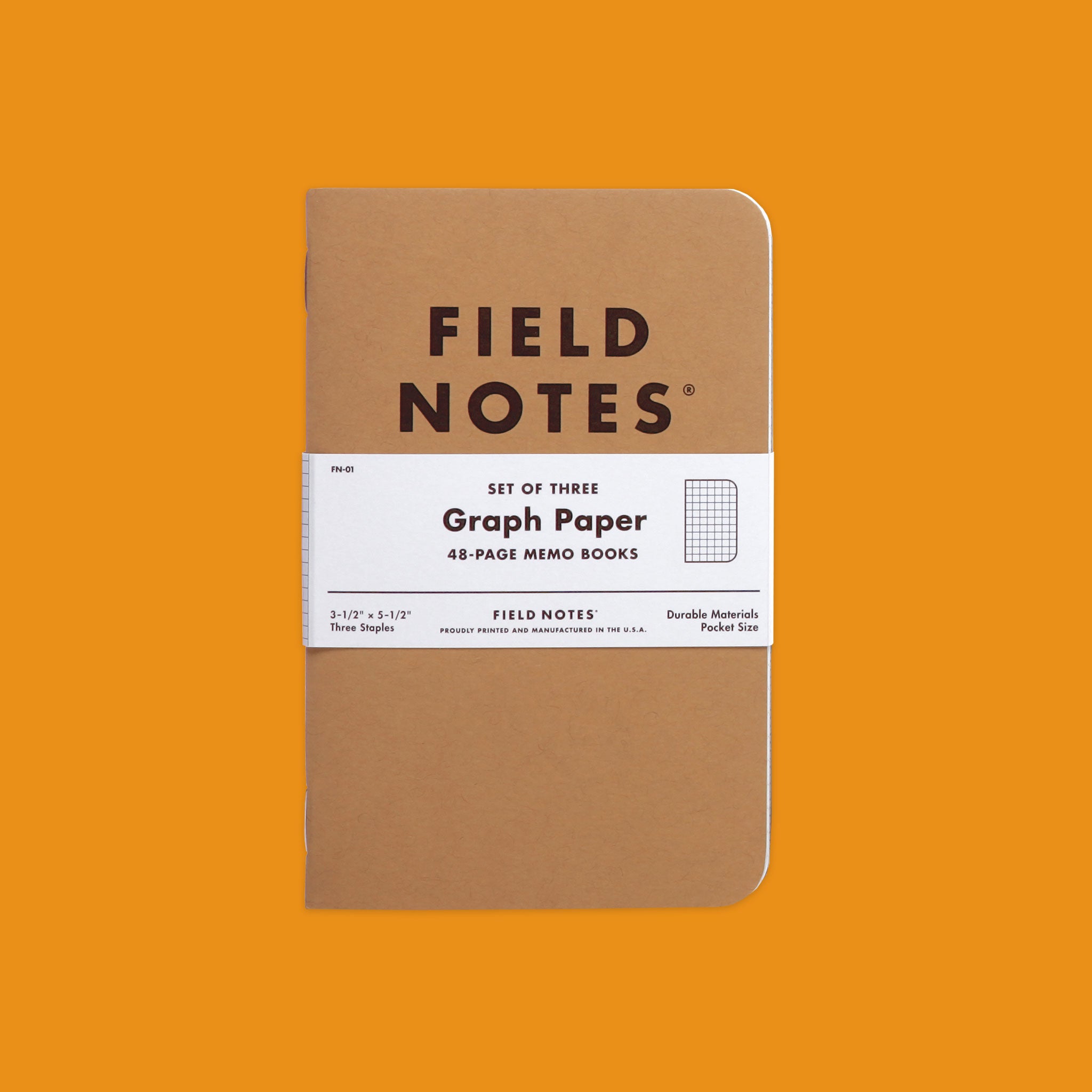 Field Notes Original 3-Pack Graph – hark.